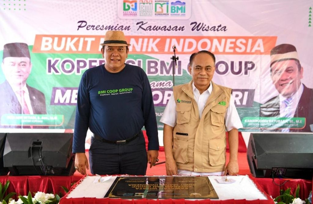 Peresmian Kawasan Wisata Bukit Manik Milik Koperasi BMI Group, Kambara ...